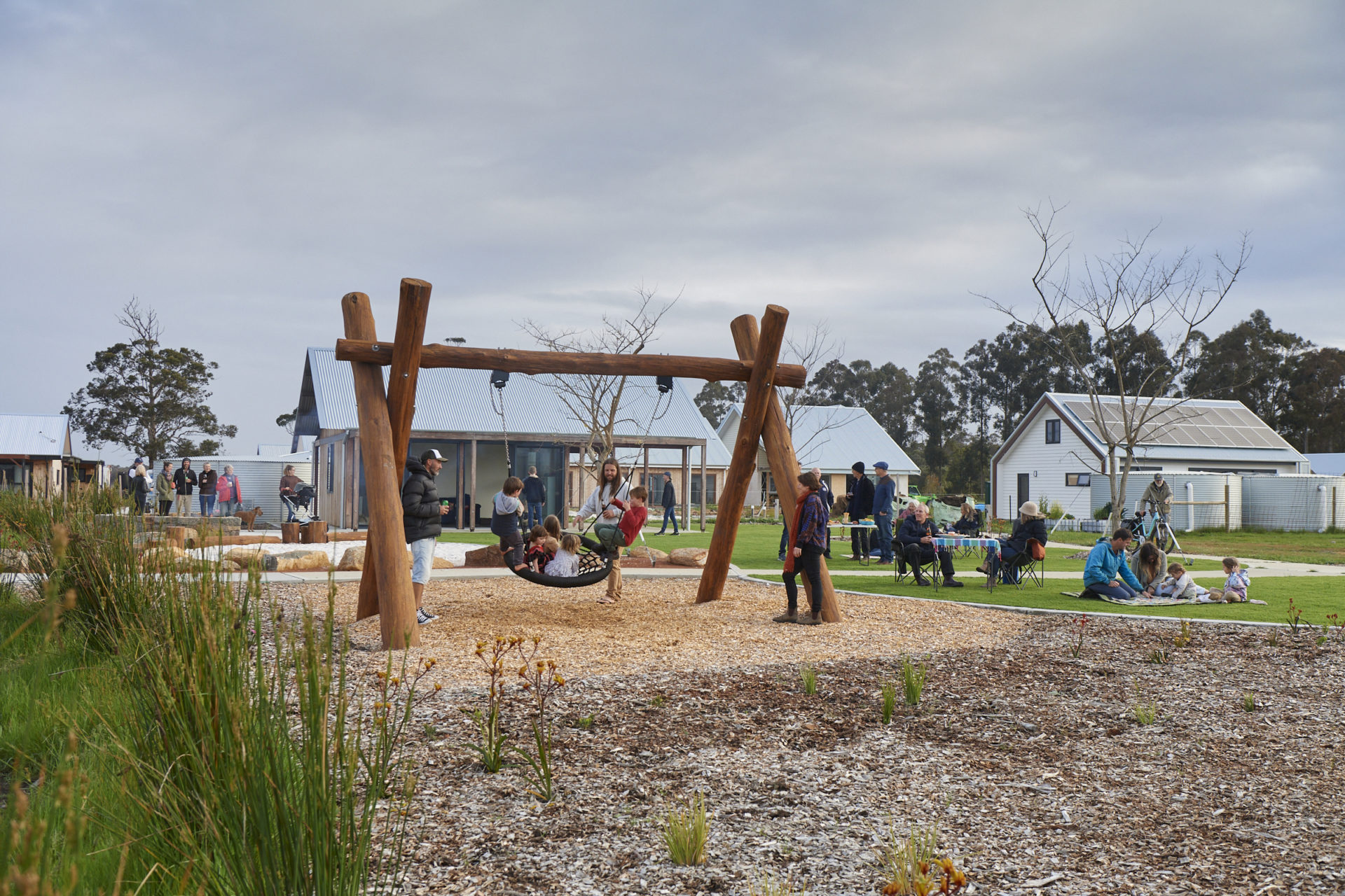 Civils nearly complete, landscape rolls on – Witchcliffe Ecovillage