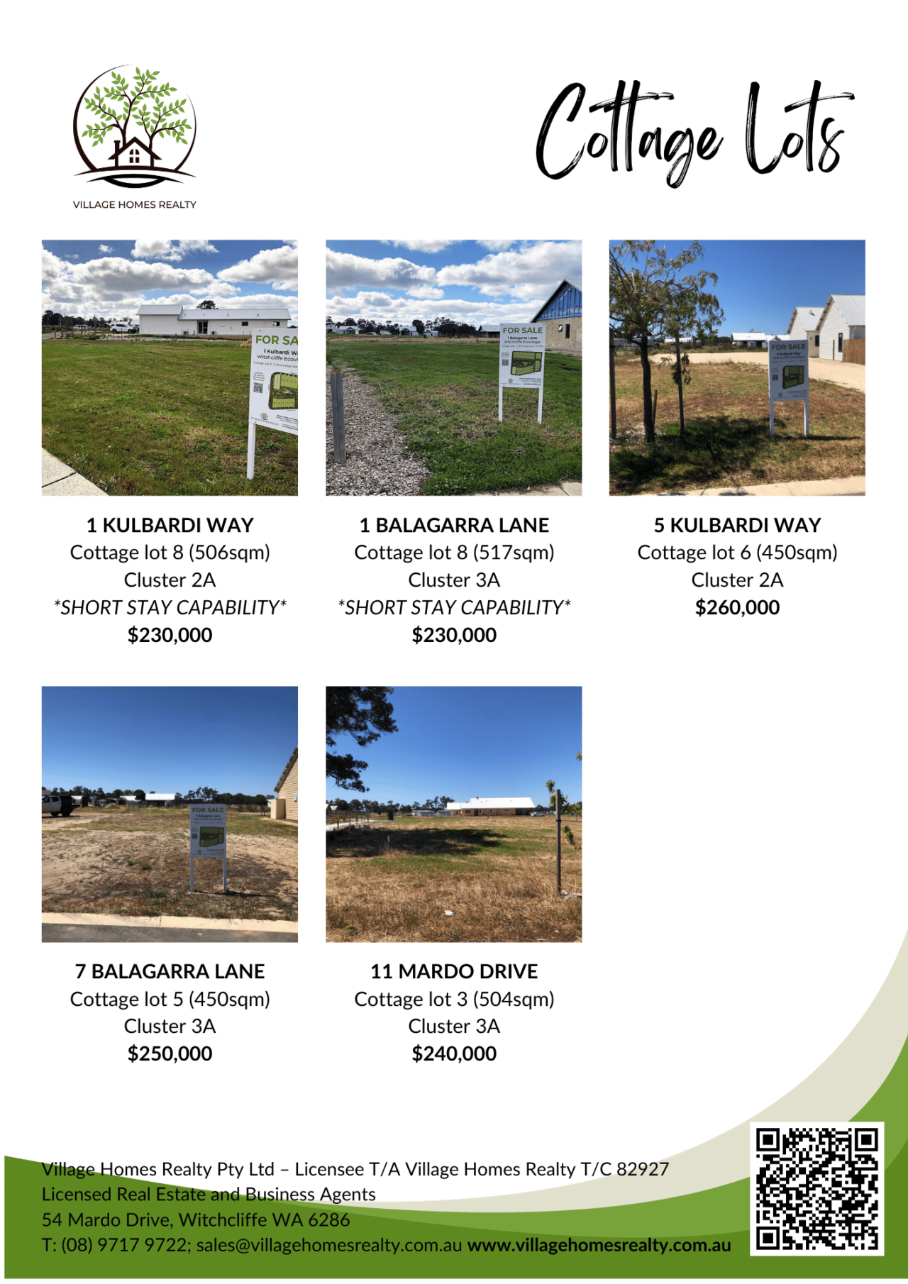 Village Homes Realty expands choice – Witchcliffe Ecovillage